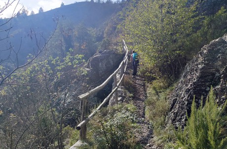 Itinéraire en boucle de Gosita au Monte Bossea jusqu'à Minere di Gambatesa.